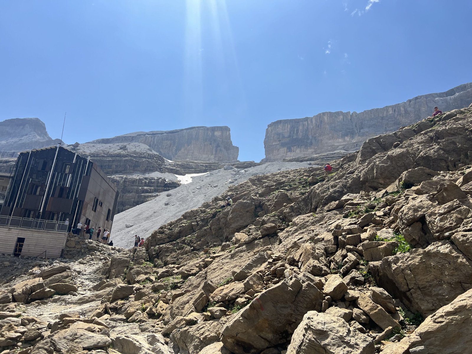 Sarradets desde el Coll de Tentes